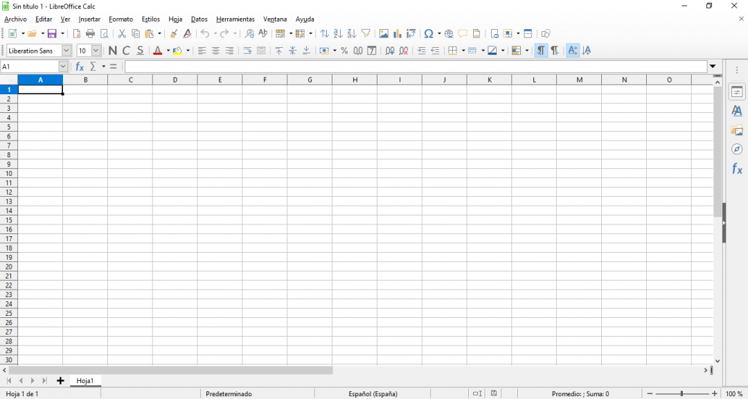 Hoja de Cálculo LibreOffice Calc Presentación. | Aprendoencasa
